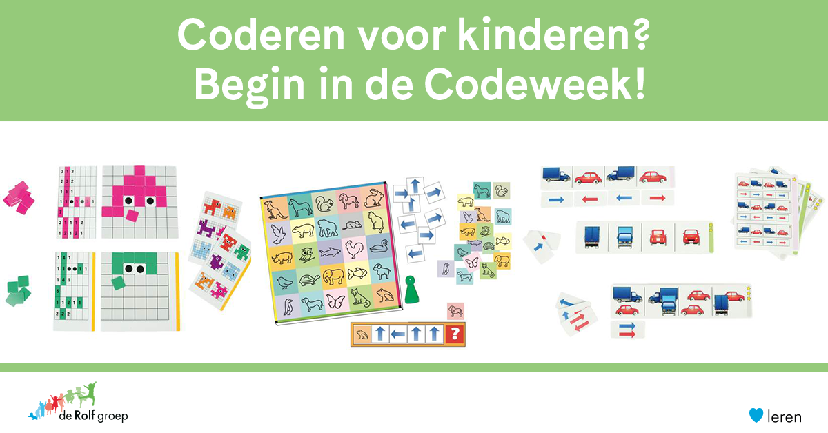 Coderen voor kinderen? Begin in de Codeweek! - de Rolf groep